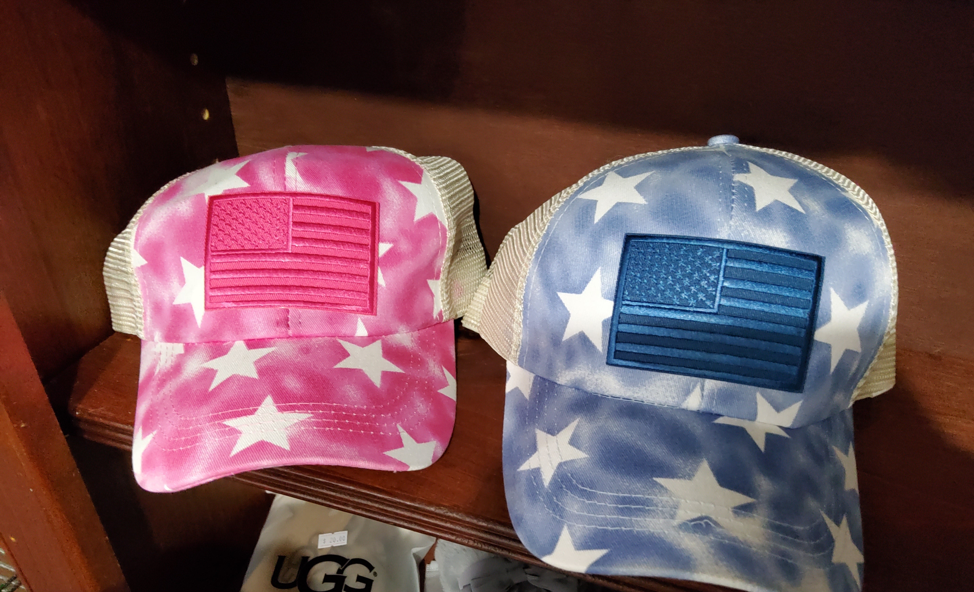 Flag Ponytail Hats – thecraftycannolico