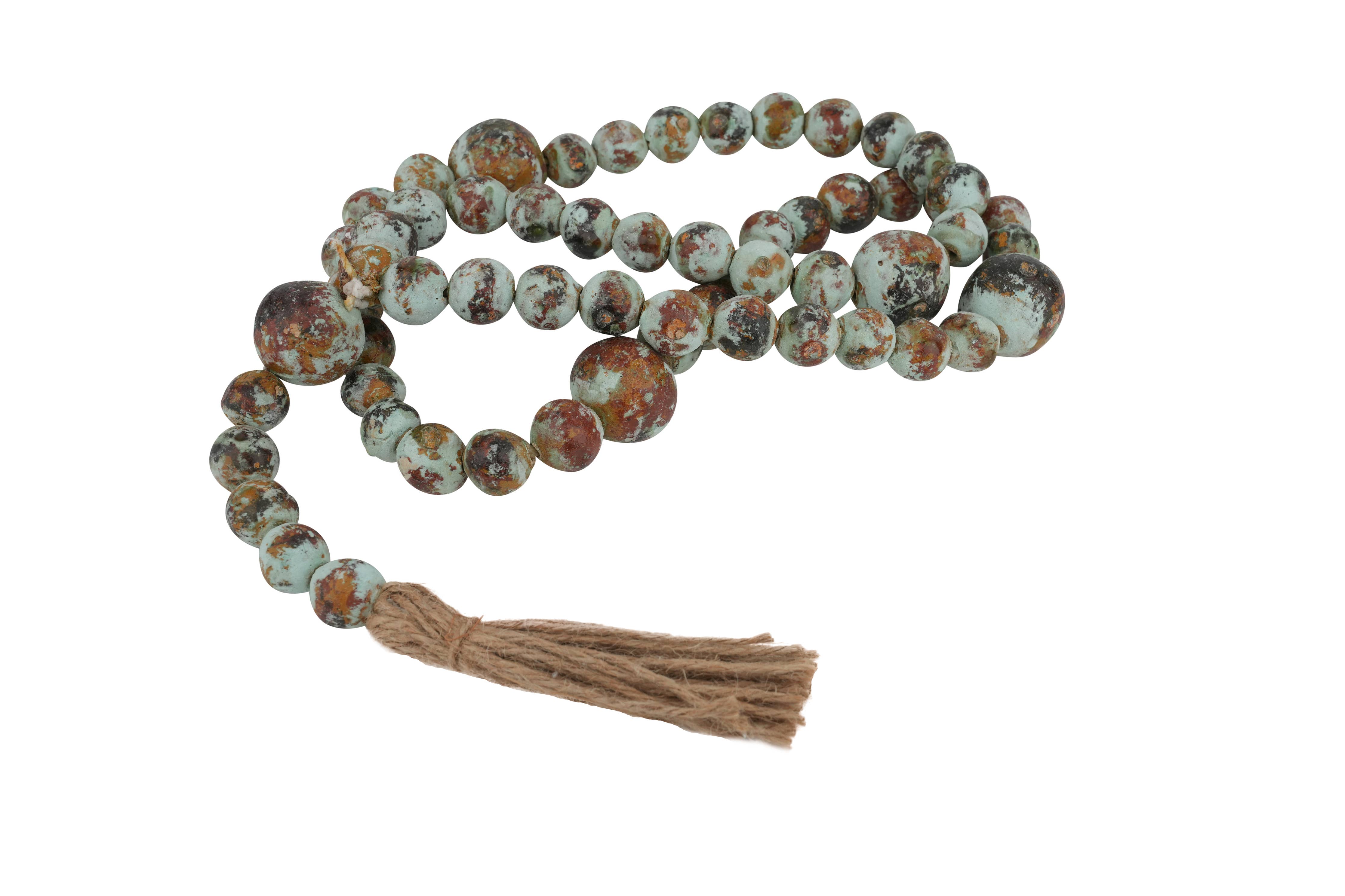 Todos Santos Tassel Beads -Turquoise-23-26 inch – thecraftycannolico
