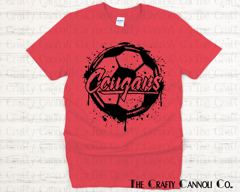 Cougars Soccer Drip – thecraftycannolico